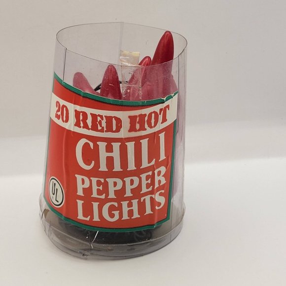 Party Supplies | Red Hot Chili Pepper Lights String 2 Lights Indoor ...